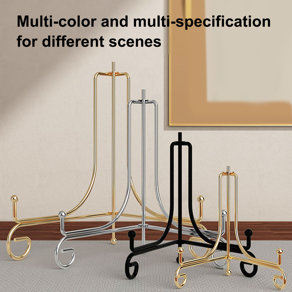 [Cocoli] Plate Holder Display Rack Plate Rack Support Rack Iron Art ...