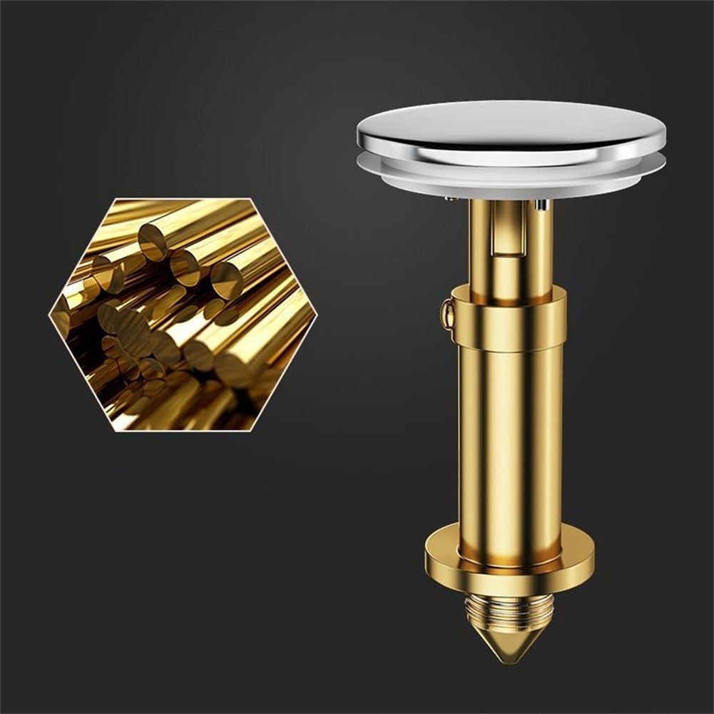 (THEBEST) 38mm Bathroom Sink Drain Stopper Bounce Push Button Click ...