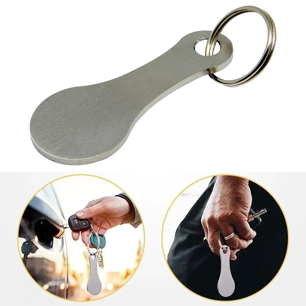 (THEBEST) Removable Shopping Trolley Key Ring Coin Unlocker Car ...