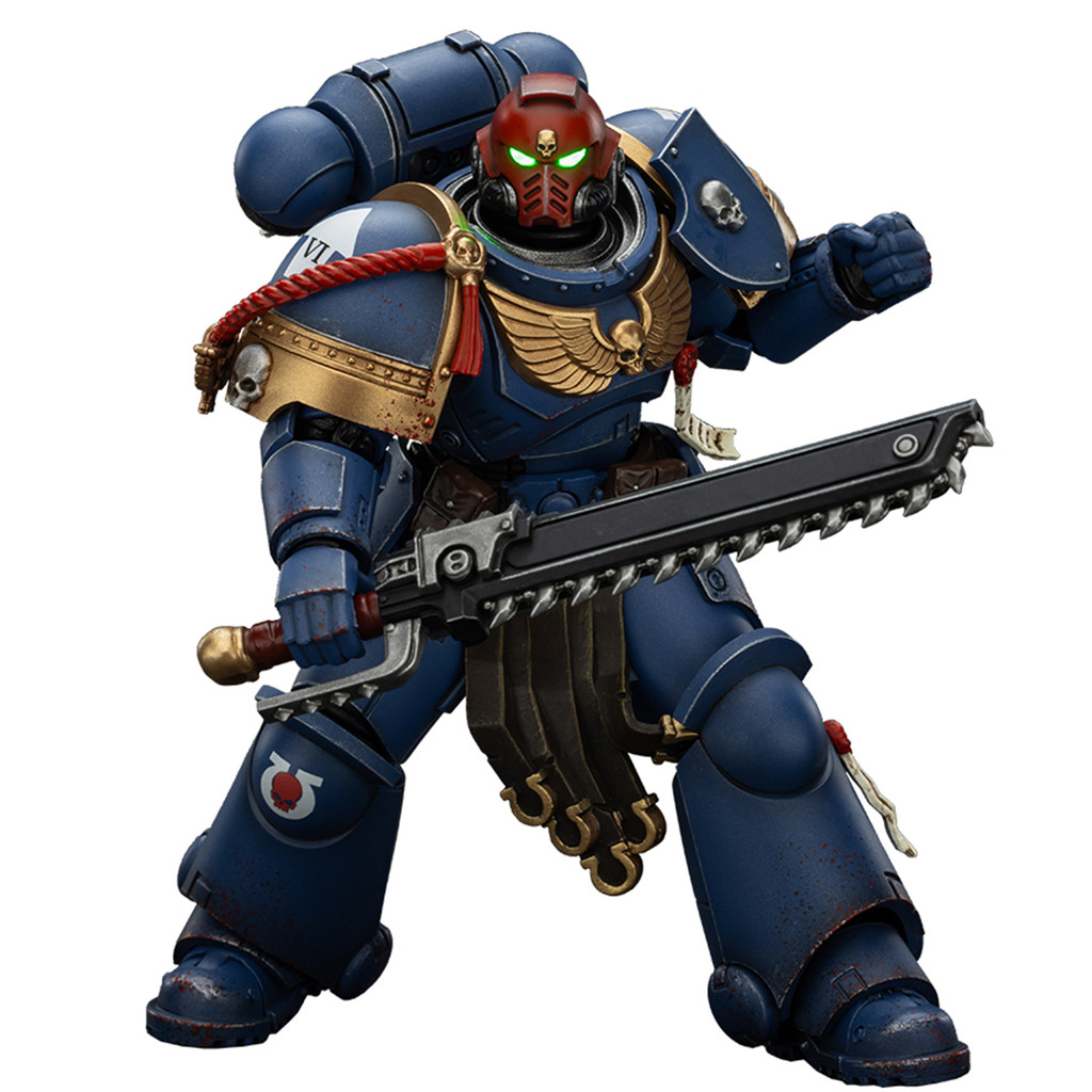HiPlay JOYTOY 1/18 Warhammer 4k Ultramarines Sergeant Gadriel & Brother ...