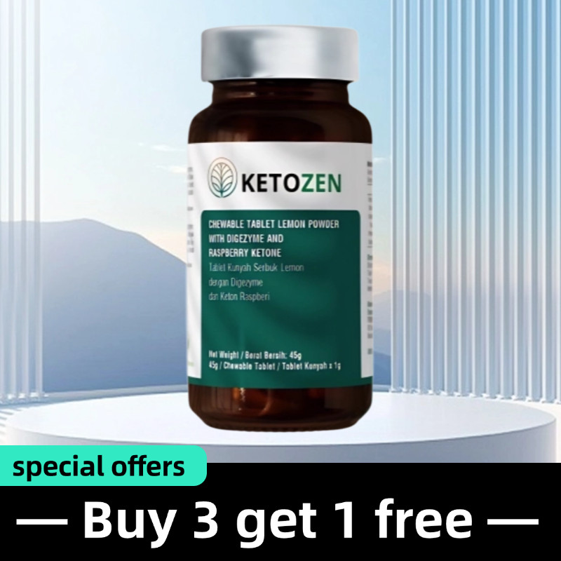 Ketozen Chewable Tablets - Buy 3 Get 1 Free | Digestive & Weight Care ...