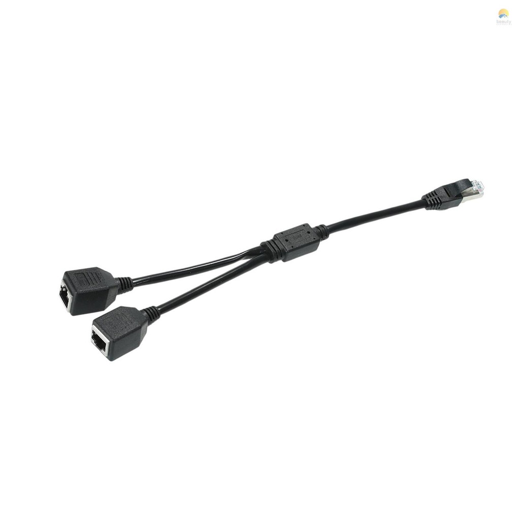 RJ45 Network Splitter Adapter Cable, Male to 2 Female header Separators ...