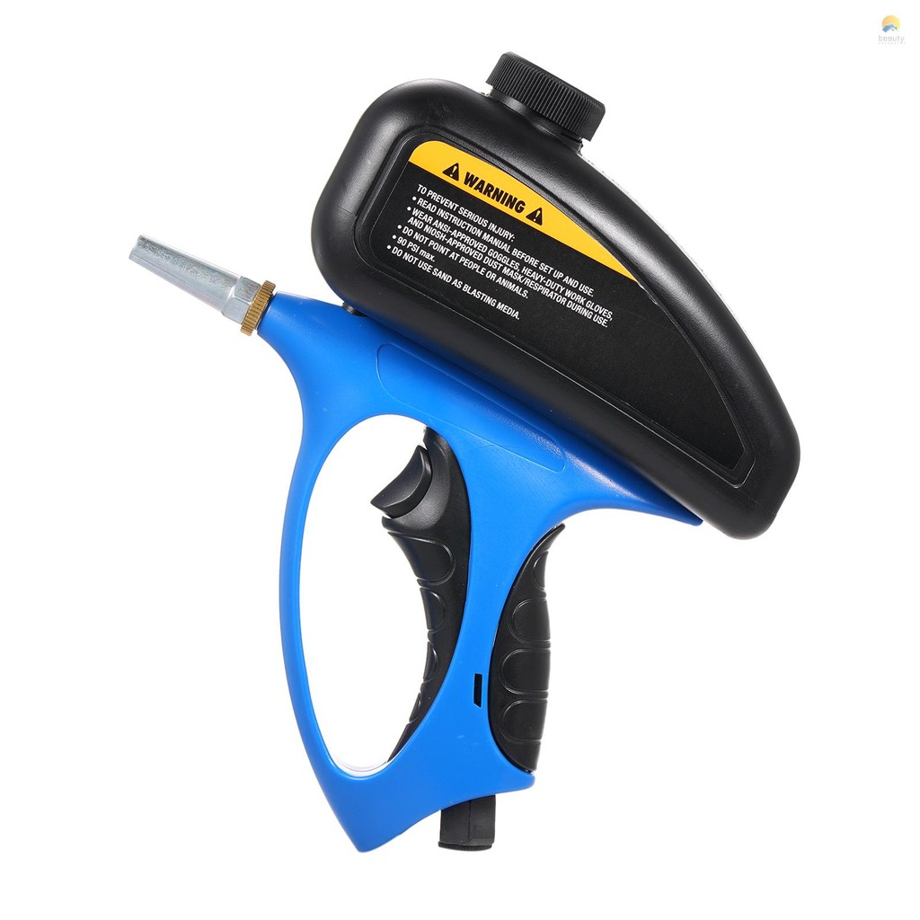 Anti-rust Sandblaster Handheld Pneumatic Sand Blast Machine Glass Tombstone Sprayer Sandblasting ...