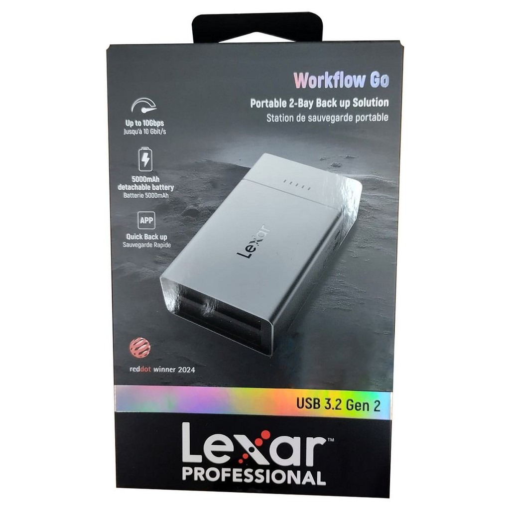 Lexar WF600 Professional Workflow Go Docking Station (LPWF600N-1ANGL ...