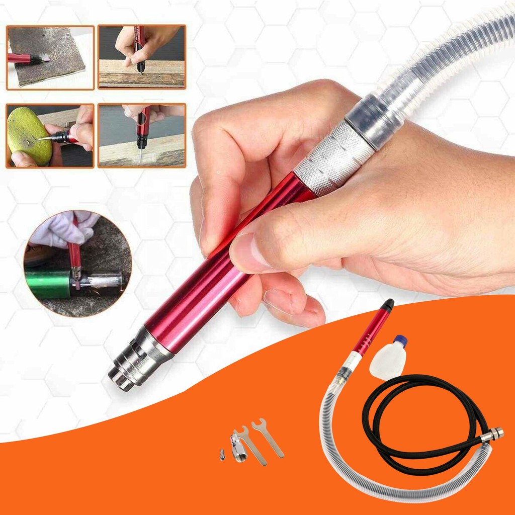 [Duole] Air Micro Grinder Pencil Type Tool 1/8" Die 56,000 Rpm Mini ...
