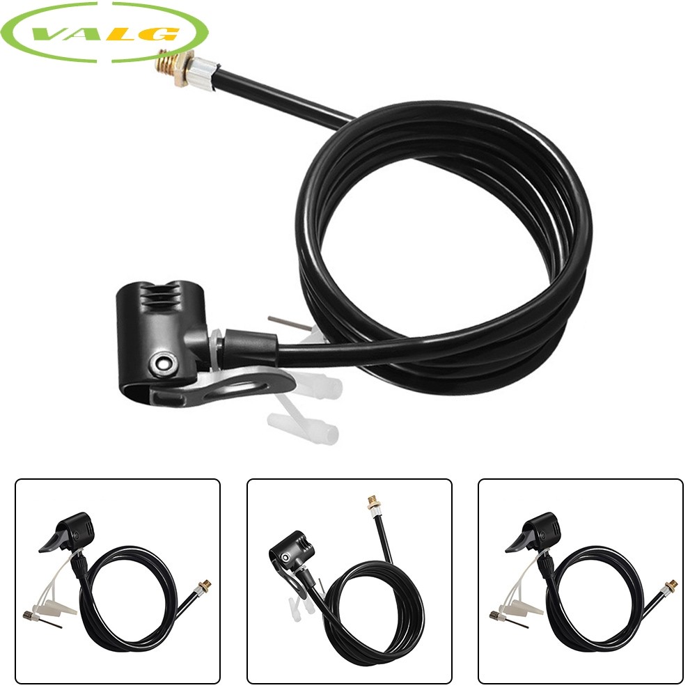 Bicycle Bike Air Pump Extension Tube Pump Hose Air Pump Connector ...