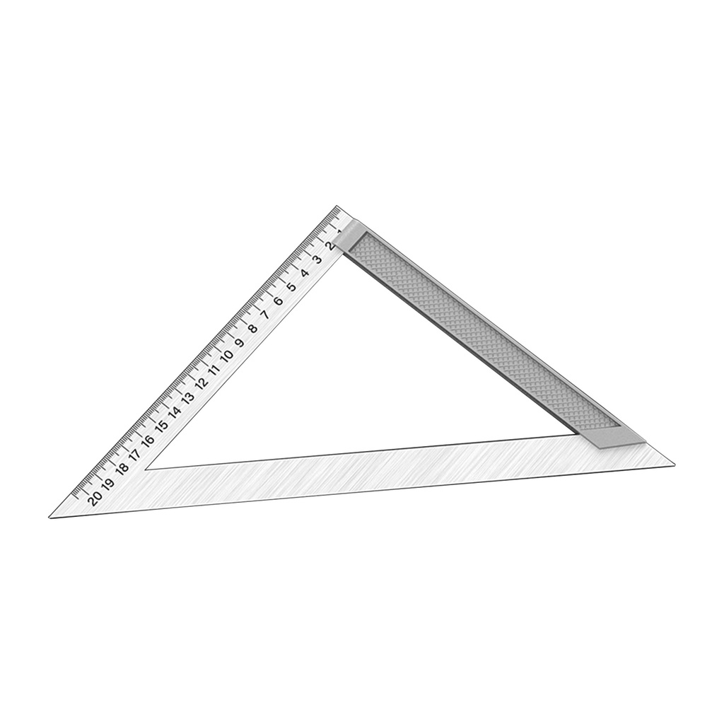 Stainless Steel Triangles Ruler 150mm/200mm/300mm Measuring Tool ...