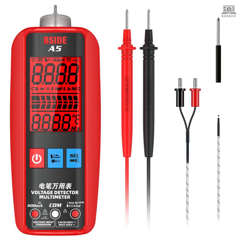 Digital Multimeter Professional Voltage Current Resistance Frequency ...