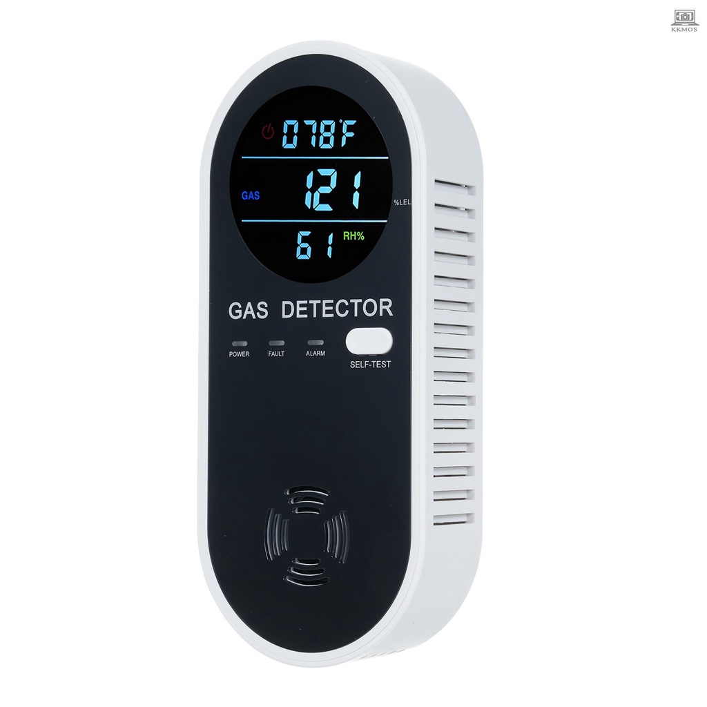 Natural Gas Detector 3 in 1 Plug-in Propane Gas Detector (Gas ...