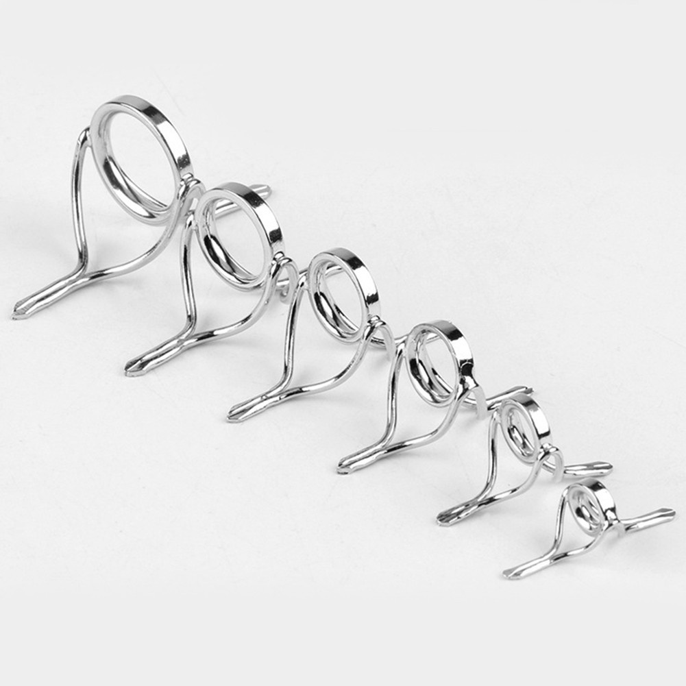 【GTTR】Ceramic Fishing Rod Guides Tips Top Eye Rings Line Repair 7 Sizes ...