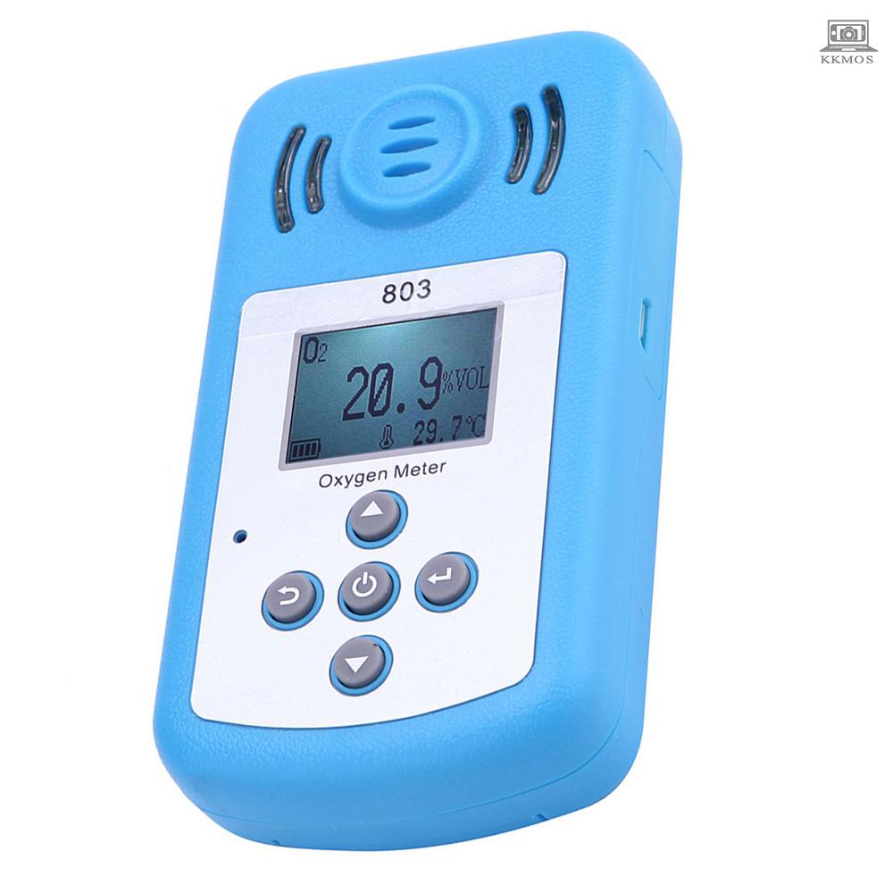Oxygen Meter Portable Oxygen(O2) Concentration Detector with LCD ...