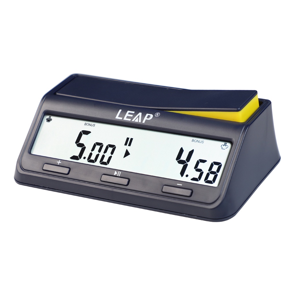 LEAP Chess Clock Digital Chess Timer Count Up Down with Bonus Delay and Alarm Function for ...