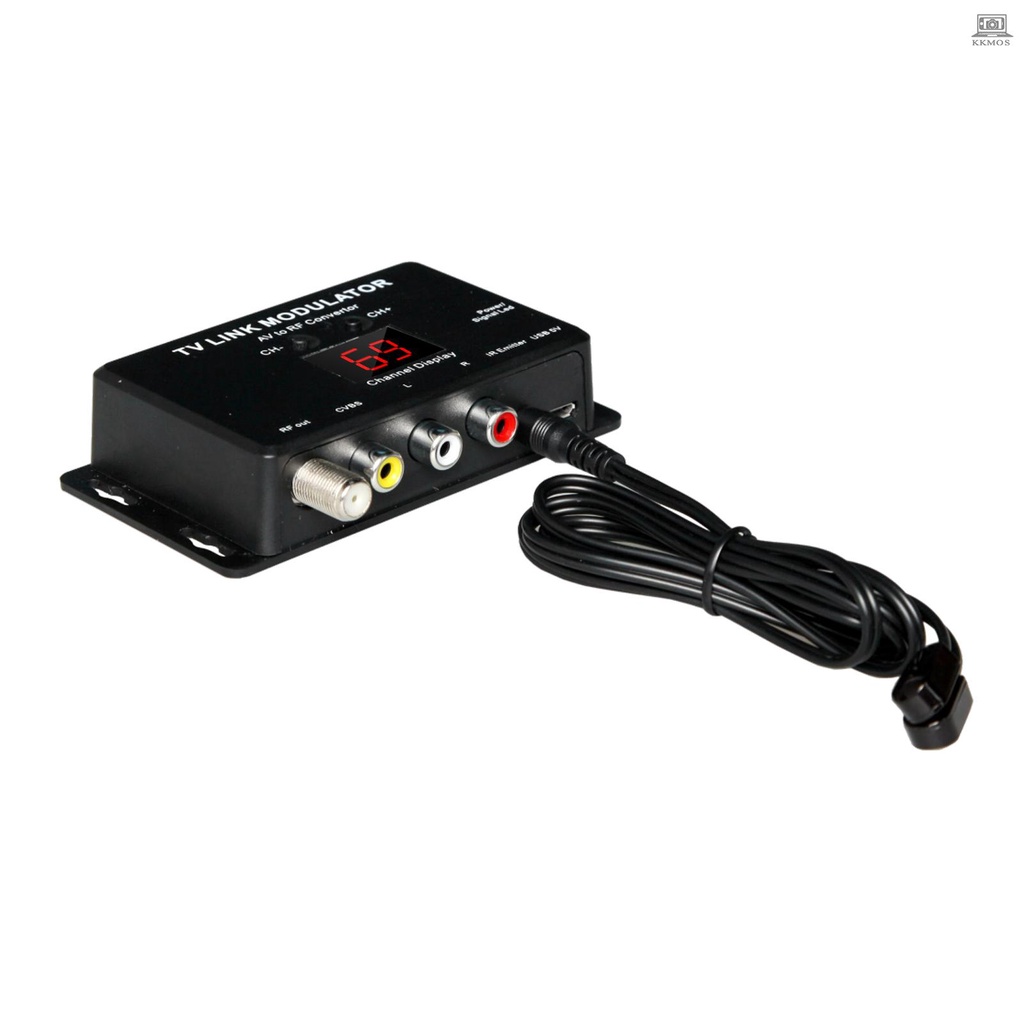 TM80 TV LINK Modulator AV to RF ConverterModulator Tolo2.28 | Shopee ...