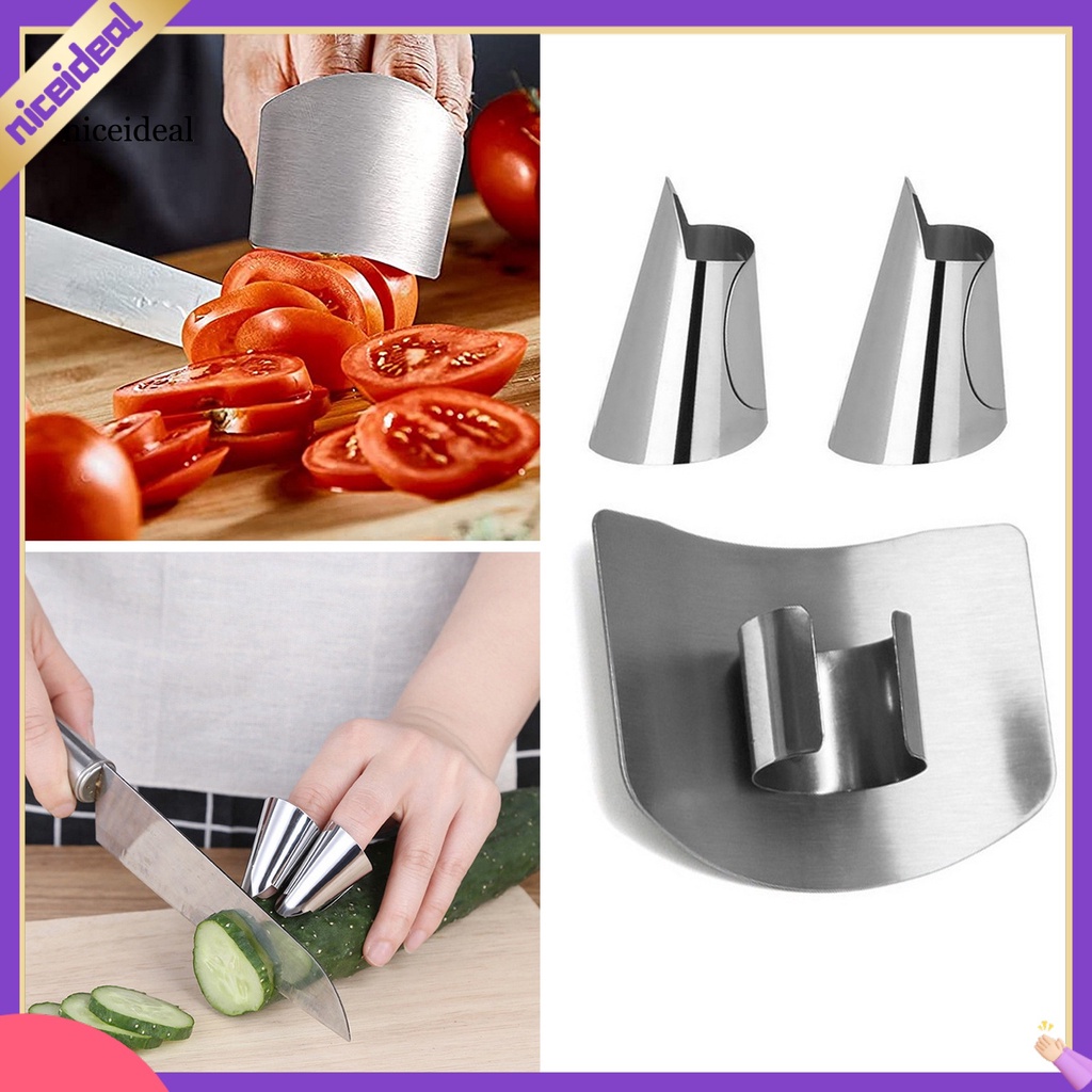 Stainless Steel Finger Guard Set for Cutting Food Finger Guards ...