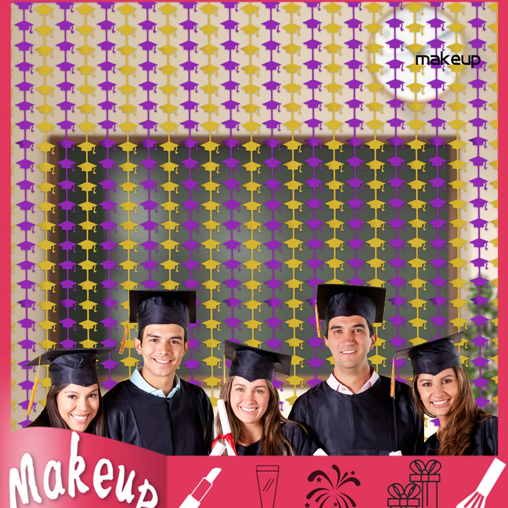 [MK] Graduation Cap Rain Curtain 2025 Graduation Season Photo Booth ...