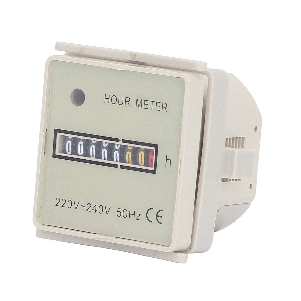 【MR】BERM Hour Meter Industrial Timer Electric Time Counter 0‑99999H59M ...