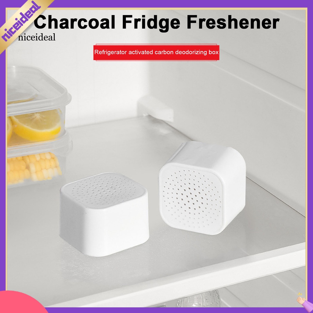 12Pcs Refrigerator Deodorizer Adhesive Activated Carbon Kitchen Cabinet ...