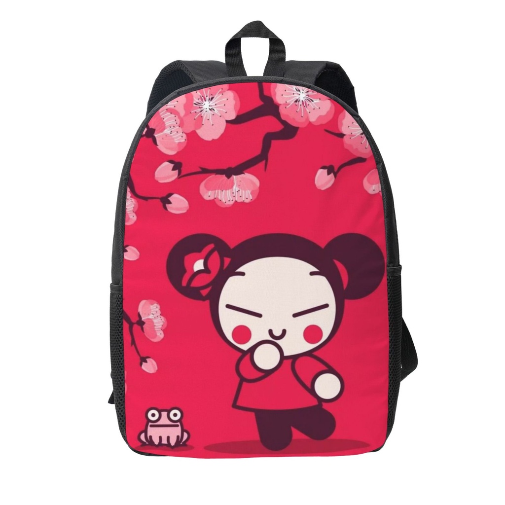 Pucca Backpack Printing School Student Bag 17 Inch For Man/Kid/Girl/Boy ...