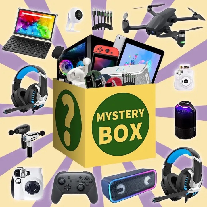 2025 Electronic Random box Original product Lucky gift Box Smartphone ...