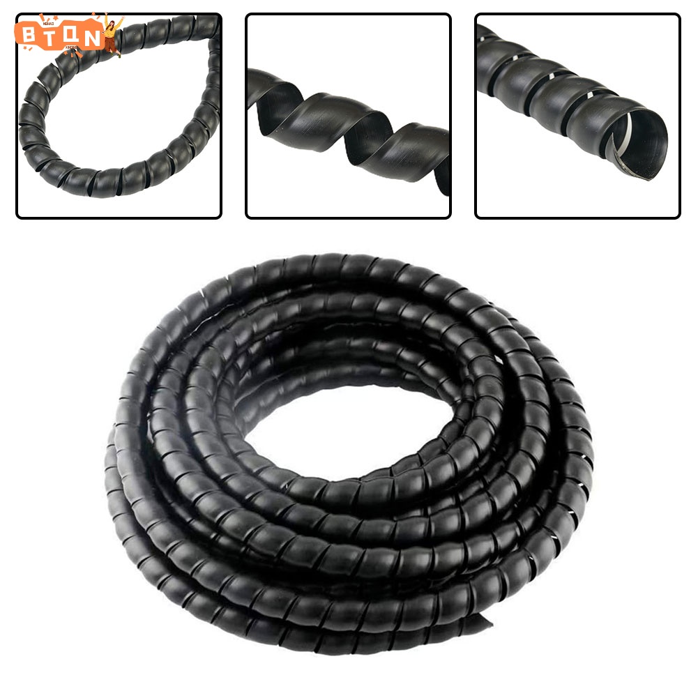 (BTQN!) Wire protector Hydraulic hose Spiral wound Wire protector Cable ...