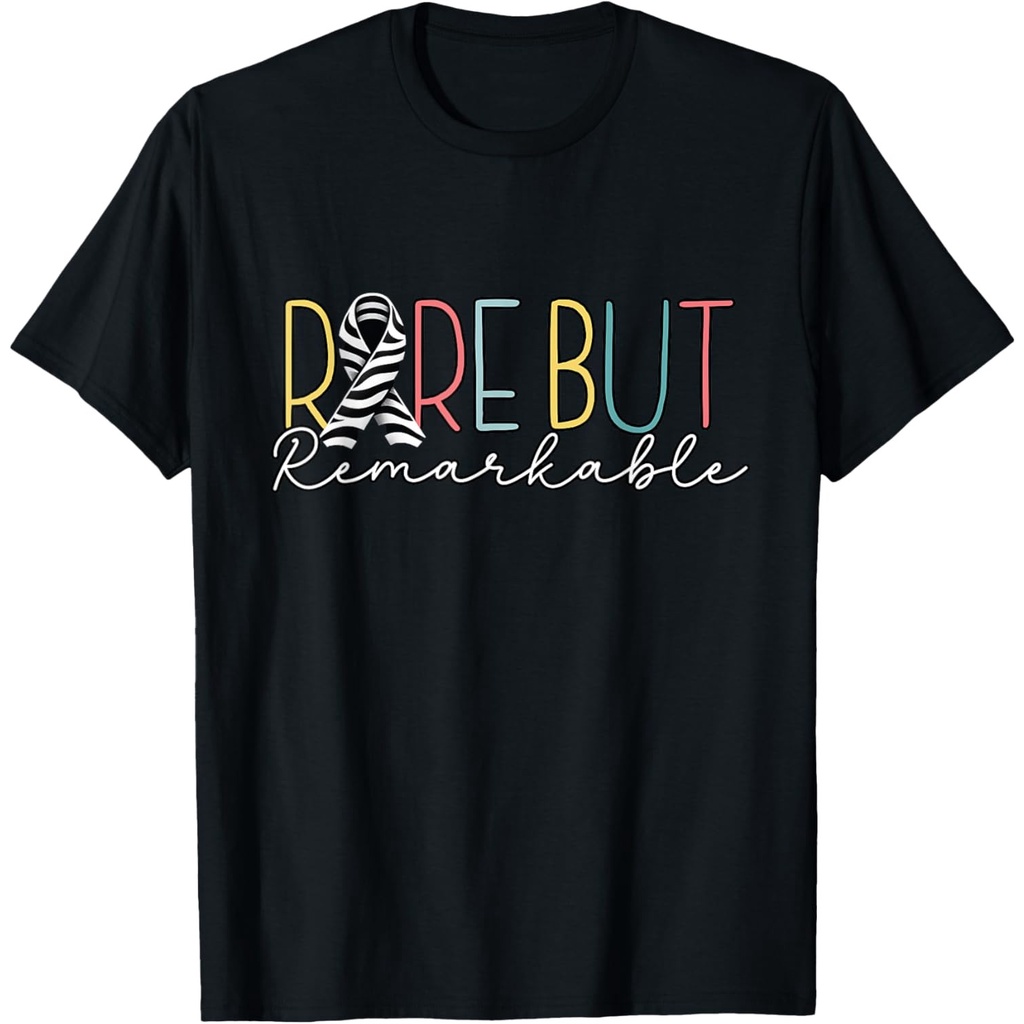Rare Disease Awareness 2025 -Zebra Ribbon: Rare Disease Day T-Shirt ...