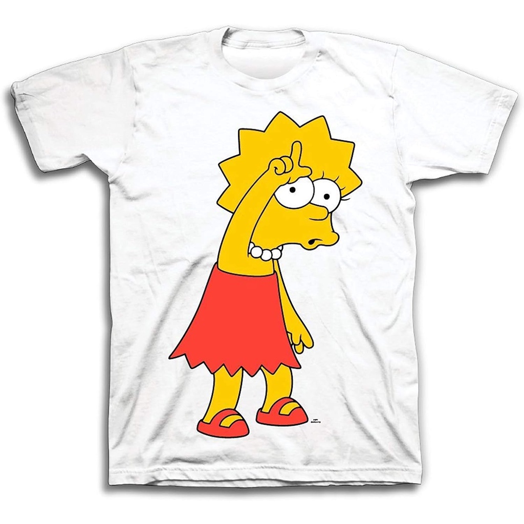 The Simpsons Mens Lisa Simpson Classic Homer Bart Lisa Simpsons L Is ...