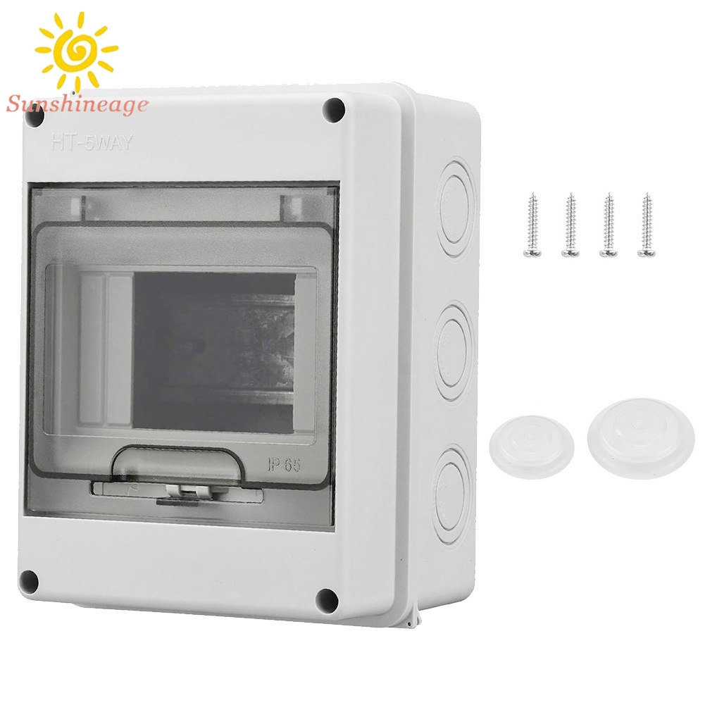 【SUNSHINEAGE】For -Mounted Distribution Box IP65 Waterproof Fuse Box 1 ...