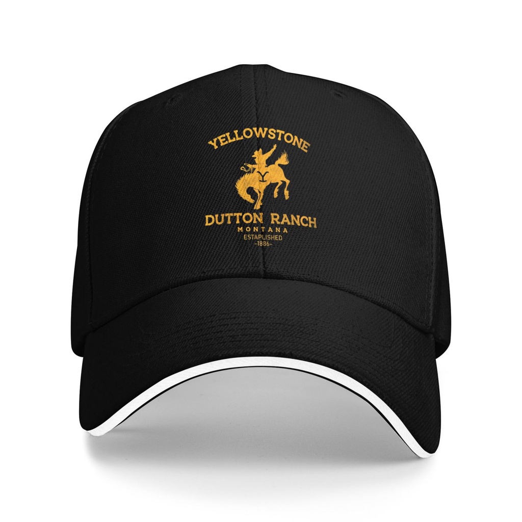 Yellowstone Dutton Ranch Casual 100% Cotton Baseball Cap | Shopee Malaysia