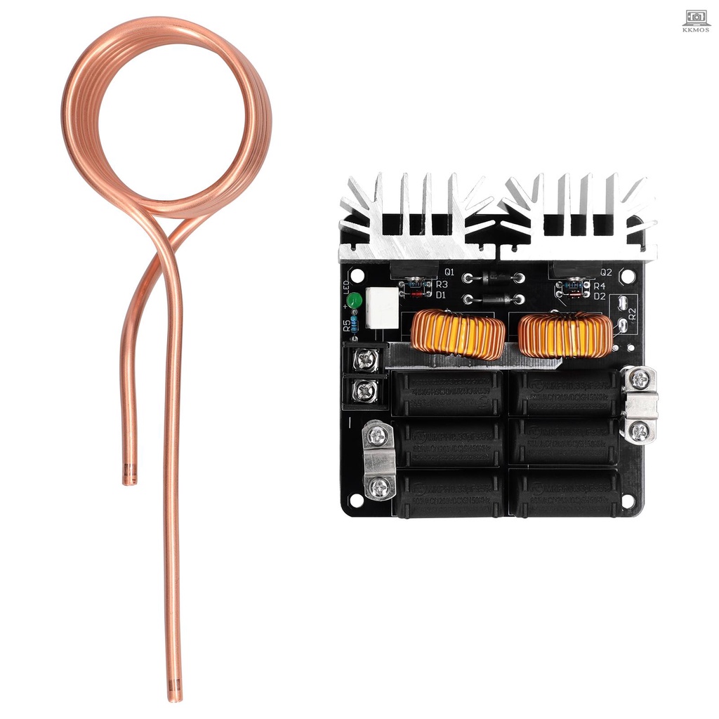 1000W ZVS Induction Heating Board Module Low Voltage Heater Coil Flyback Driver Heater with ...