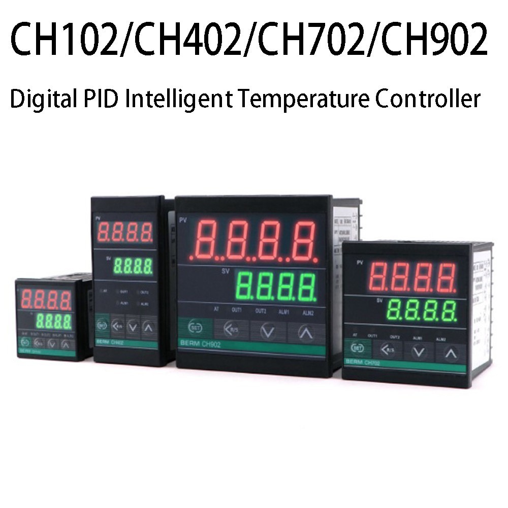 【BESTWFM】 Dual Output for SSR and Relay LCD Digital PID Intelligent Temperature Controller ...