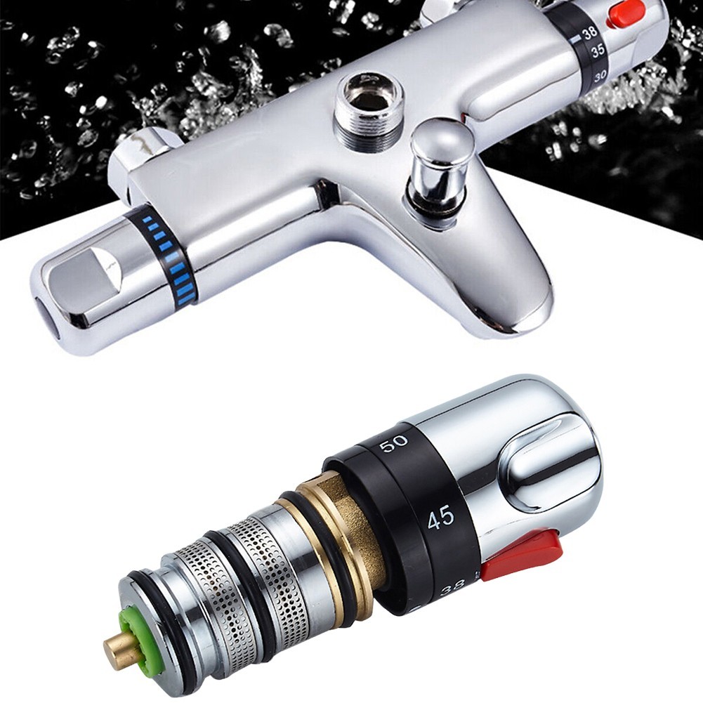 Thermostatic Cartridge Bath Shower Mixer Brass Valve Bar Repair Kit ...