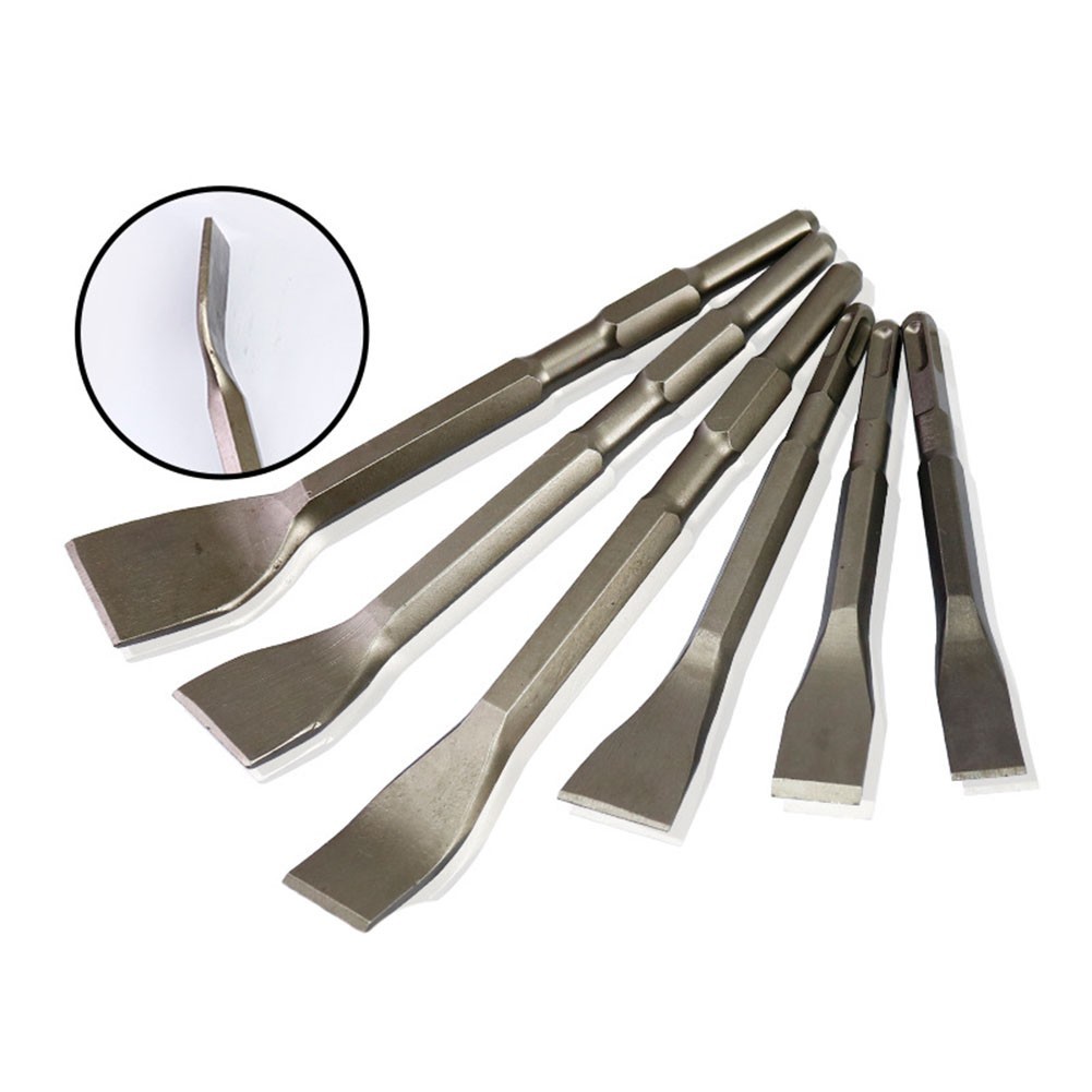 [LSAR-HOT] 1PC Chisel Bits Square/Round handle Shank for Electric ...