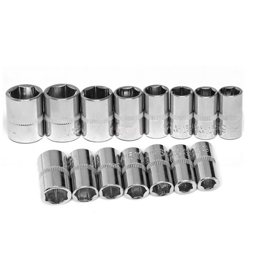 【dela】 1pc 4-14mm 1/4in Head Hex Keys Socket Wrench Metric Double End ...