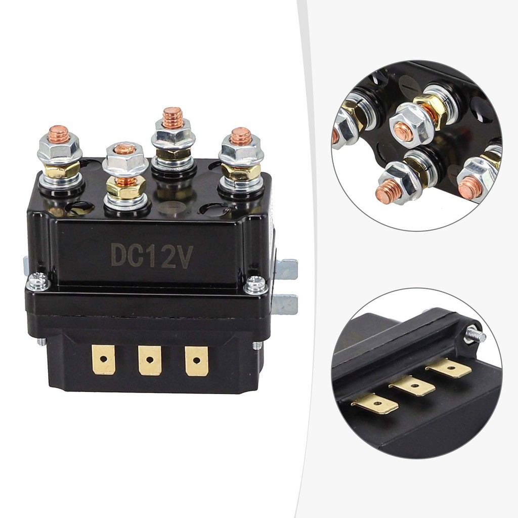 [LLMA] Winch Solenoid Contactor Relay 12 Volt 250 Amp Wireless Remote ...