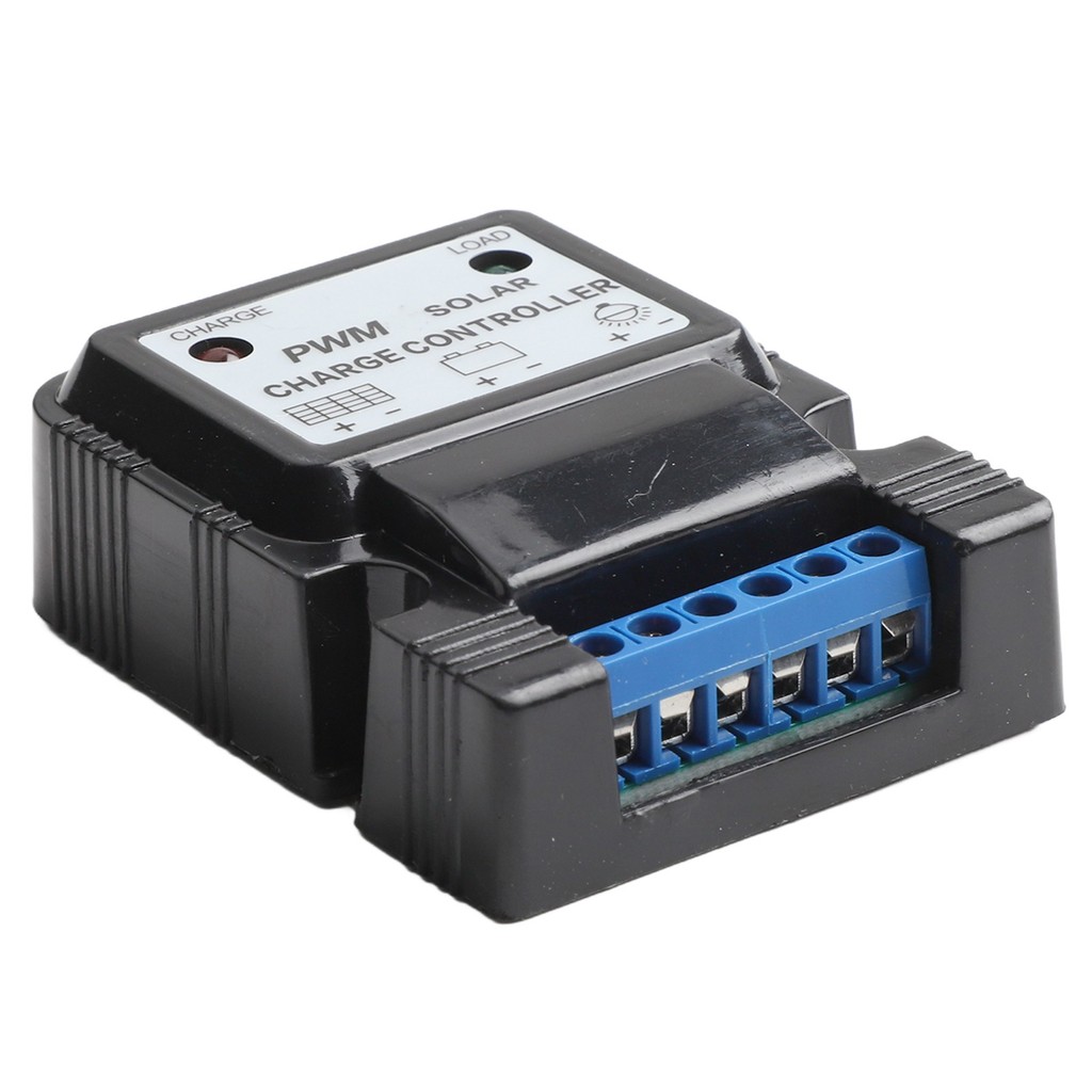 Ready Stock 6V 12V 10A 3-Stage Solar Panel Charge Controller Regulator ...