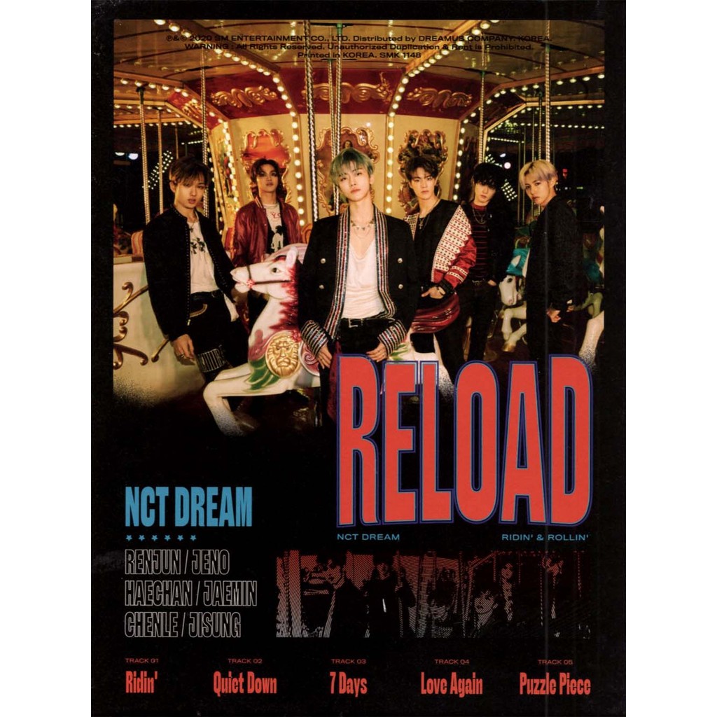 NCT Dream – Reload (Ridin Ver.) | Shopee Malaysia