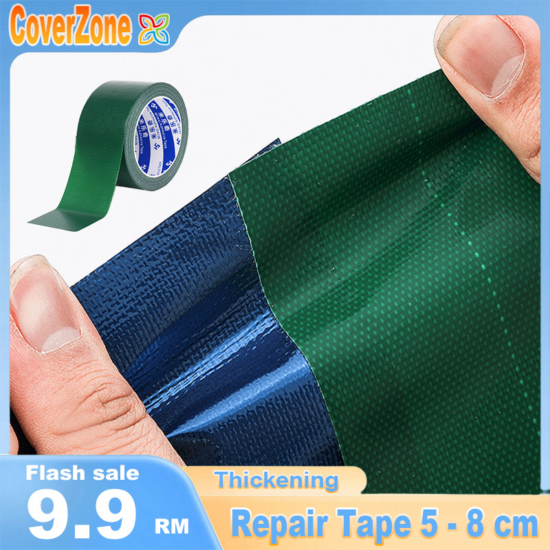 【Popular】Self-Adhesive Tarp Fix Tape Sky Repair Tape Roof Tape Awning ...