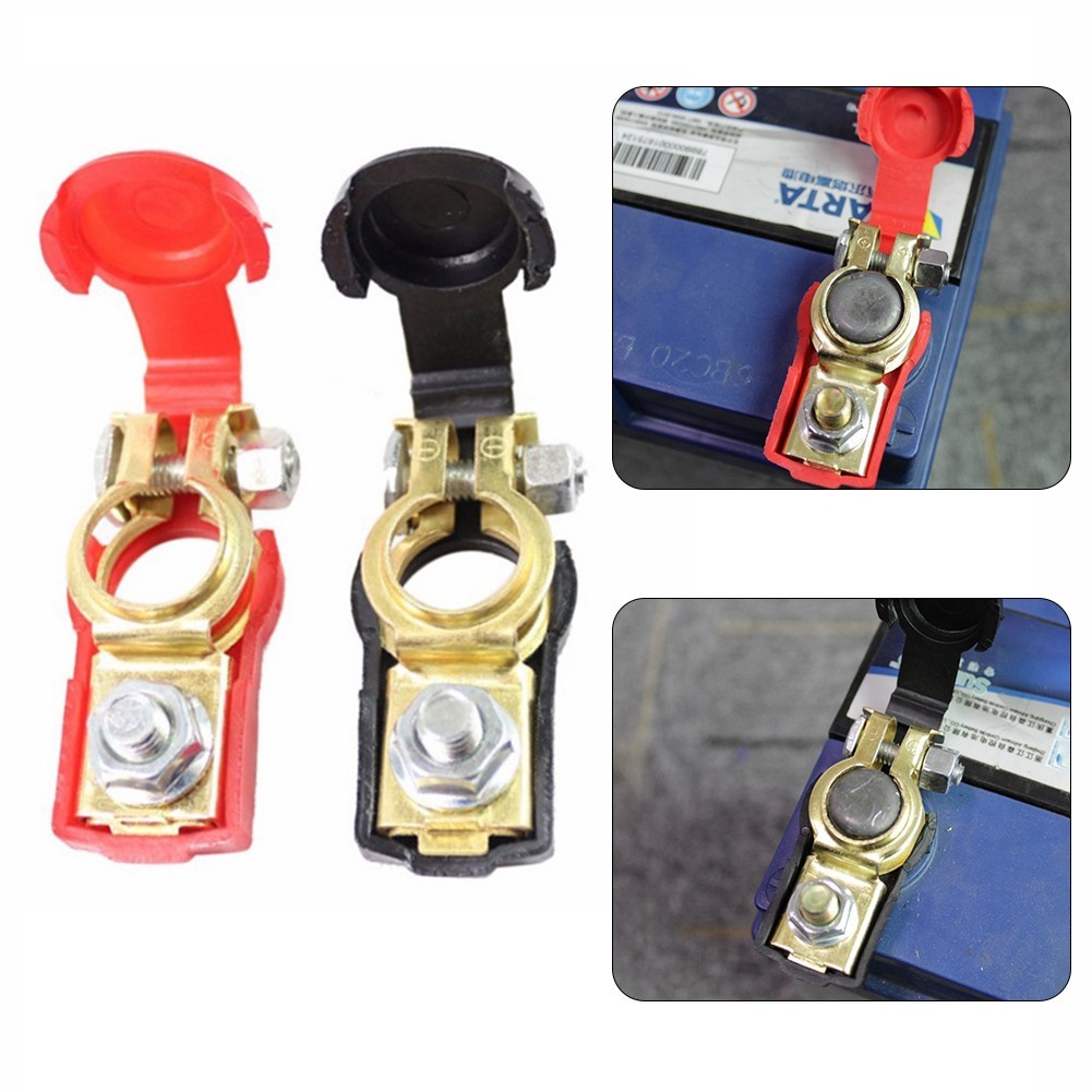 Car battery pile head pure copper thickened battery terminal Battery ...