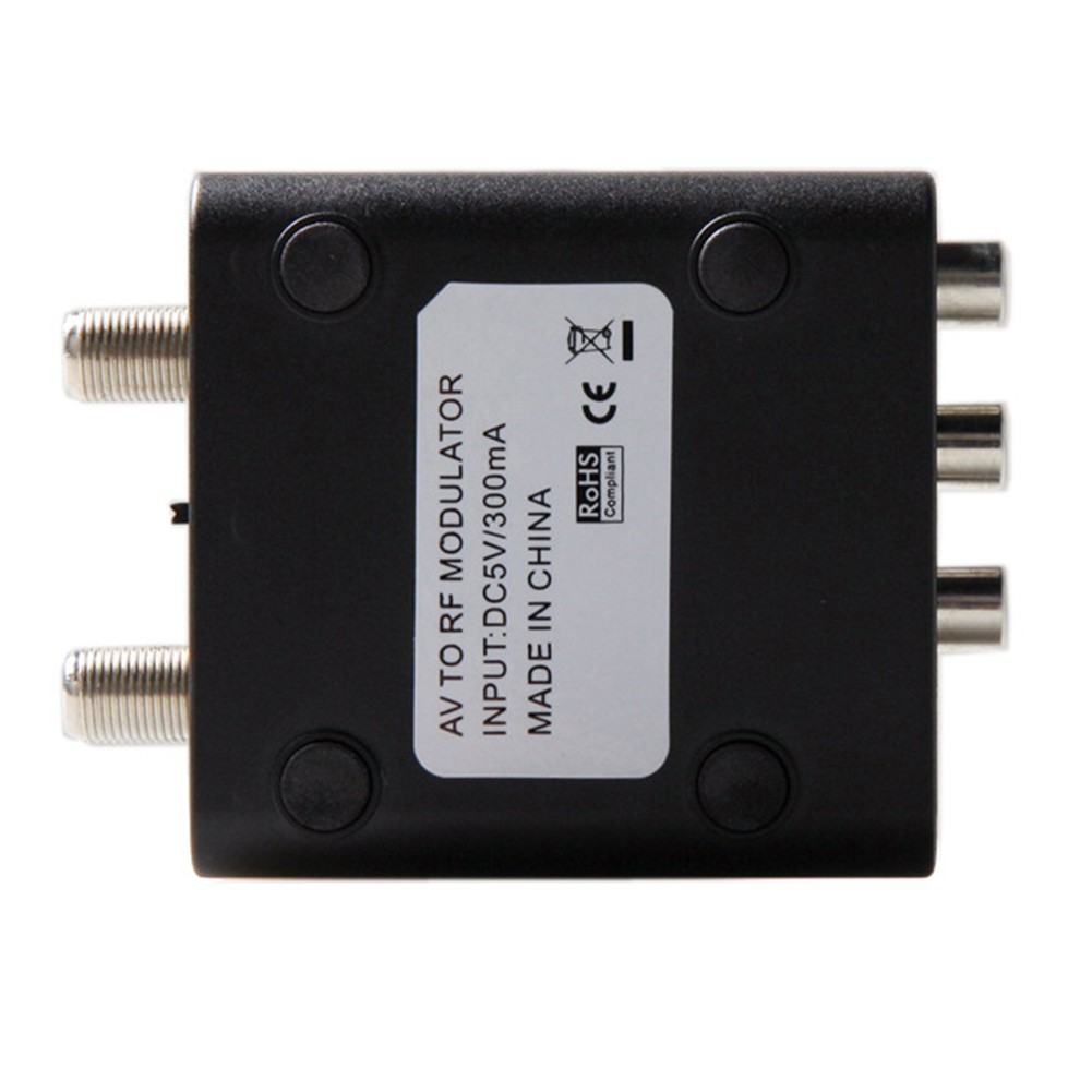 M61A RF Analog Signal Modulator AV to RF Converter NTSC CH3/CH4 Channel ...