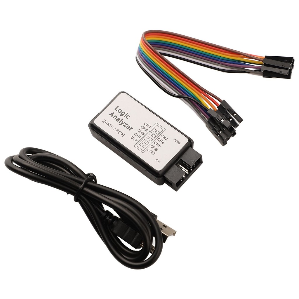 [HOT] USB Logic Analyzer Microcontroller Debugging Tool 24M Sampling ...