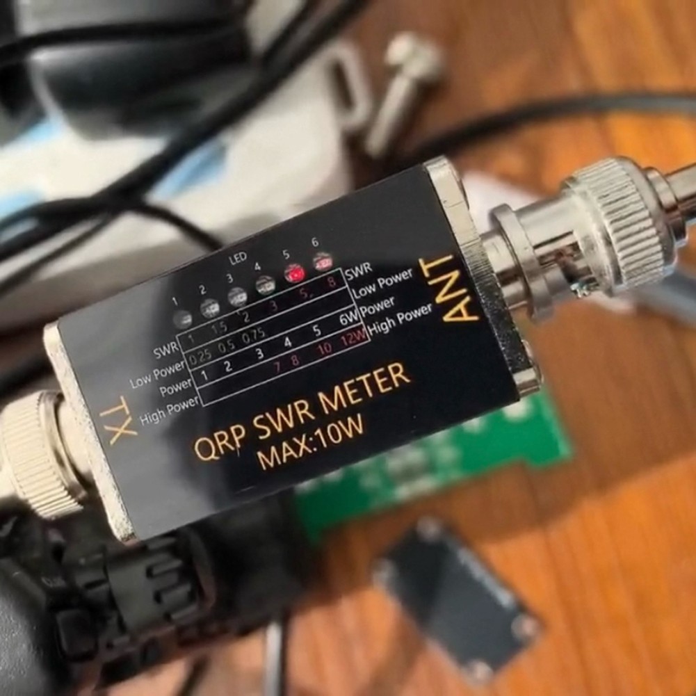 [LLMA] 1- 30mhz 10W standing wave meter power meter 6 LED backlight ...