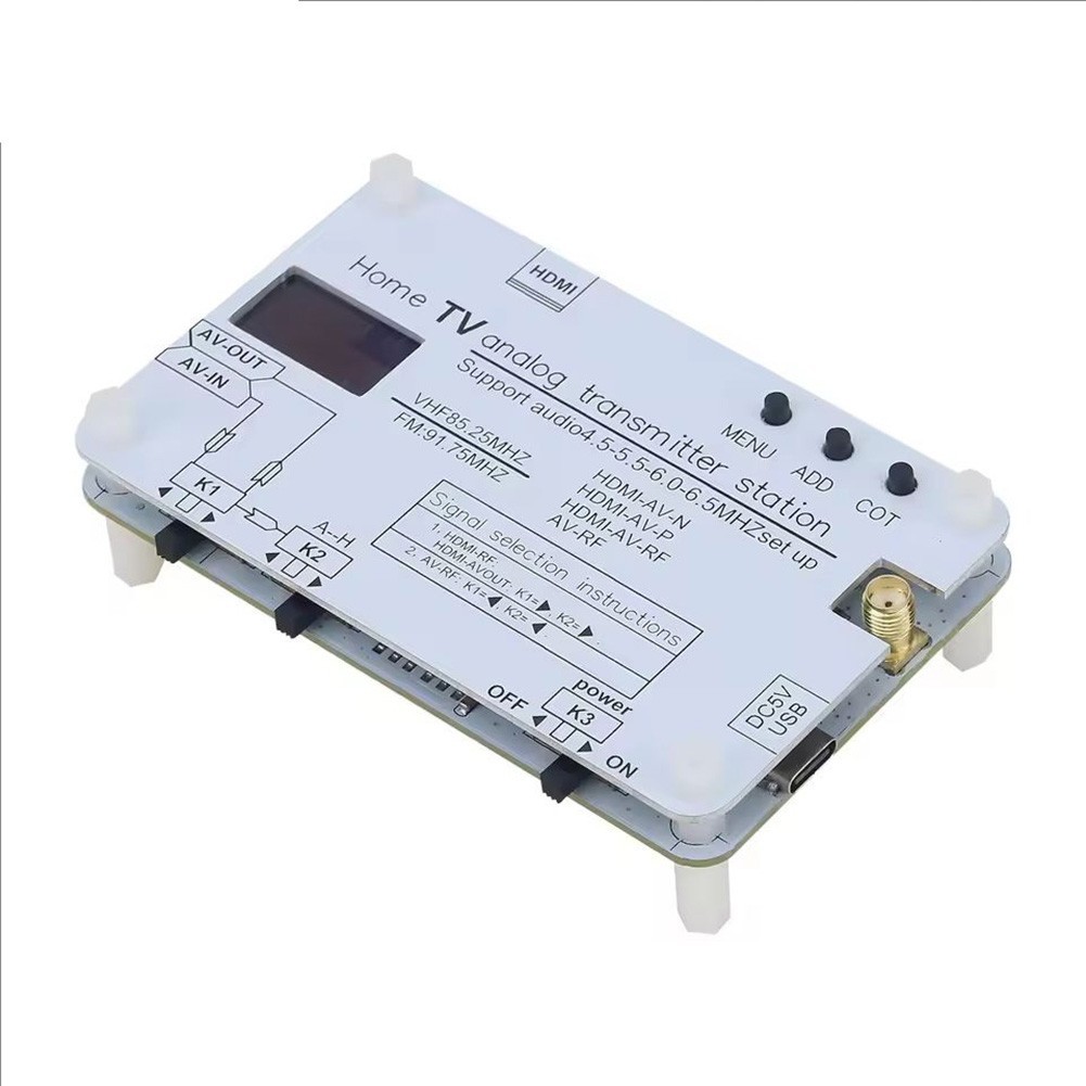 Analog TV signal transmitter Home analog TV transmitter with for OLED ...