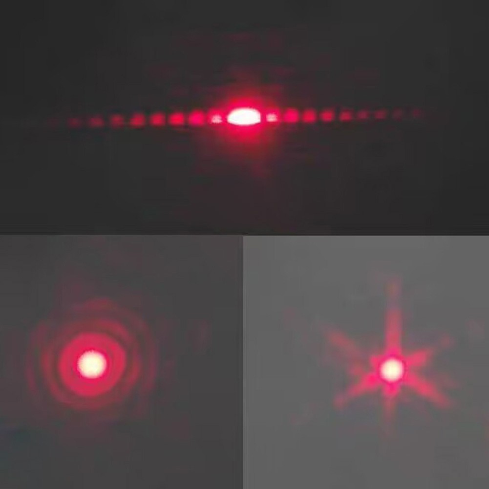 SMART. 50x50mm double triple slit circular interference diffraction ...