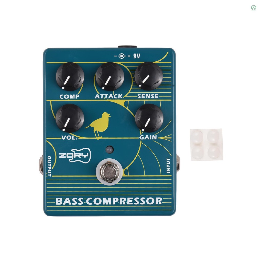 ZORY Compressor Bass Effector Pedal for Electric Bass Guitar Bass Amp ...