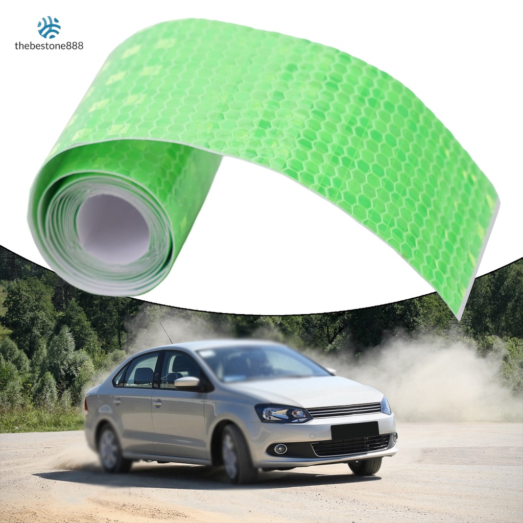 (THEBEST) Car Tape Strip Stickers Light Reflector Sticker Reflective ...