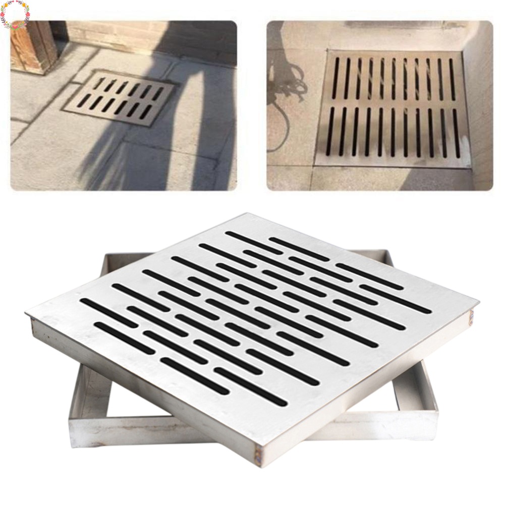 [HME] for Durable Stainless Steel Drain Cover: Slip-Resistant & Fast ...