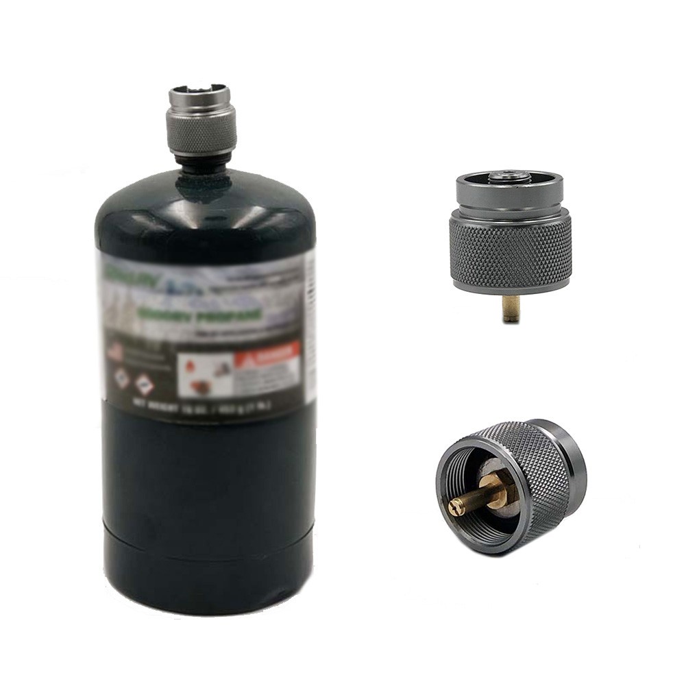 [weloves] MAPP Gas Adapter Propane Gas Cylinder Adapter Outdoor Camping ...