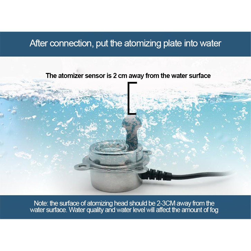 [stock] DC24V Aquarium Mist Maker Water Fish Tank Humidifier ...