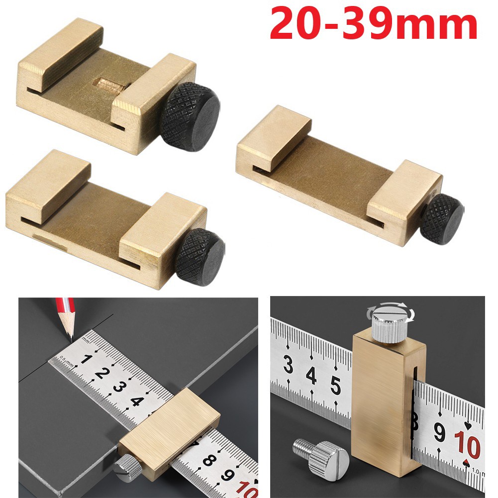 [VE]Steel Ruler Stopper Fences Angles Line Scribers Positioning Limit ...
