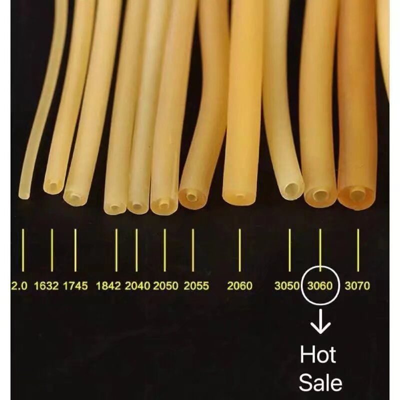 1 Meter Latex Tube Useful High Quality Elastic Rubber Hose Tension Band ...